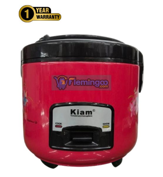 Best Small Rice Cooker | Kiam Rice Cooker 1.8L DFB-102 Deluxe – Flemingoo