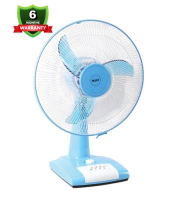 Click Table Fan Price in Bangladesh | Click Table Fan 16" Blue – Flemingoo