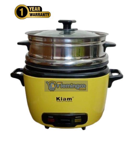Kiam Rice Cooker 2.8 Ltr Price | DRC-904 Single Pot – Flemingoo