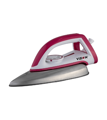 Electric Iron Price in Bangladesh | Vision Iron 011-Burgundy – Flemingoo